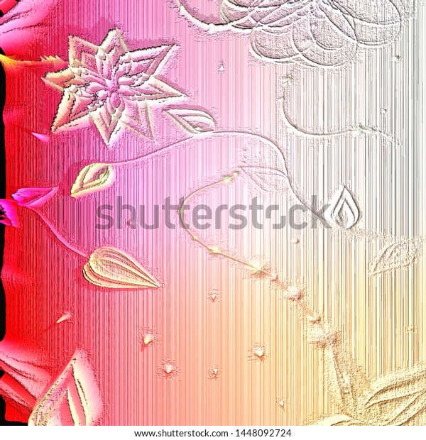 Beautiful Red Romantic Gradient Background Wonderful Stock Illustration ...