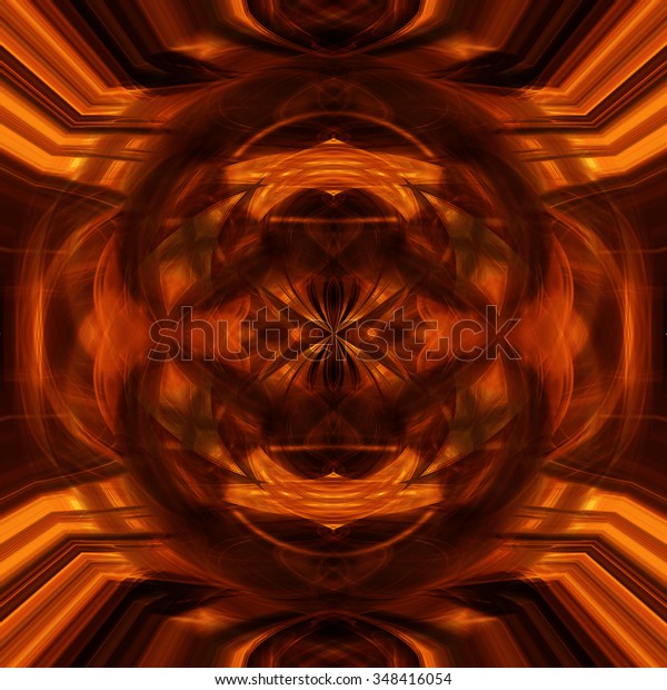 Beautiful Rounded Shape Fire Flame Detail Stock Illustration 348416054 ...