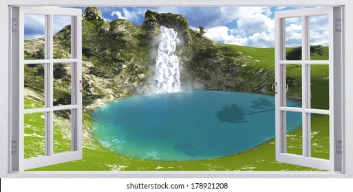 200 Open window waterfall Images, Stock Photos & Vectors | Shutterstock