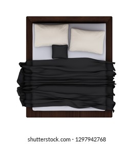 Bed Top View Bed Overhead View Stock Illustration 1297942768 | Shutterstock