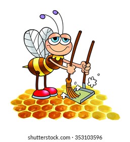 1,094 Cleaning Bees Images, Stock Photos & Vectors | Shutterstock