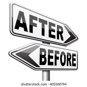 Before Versus After Comparison Make Change Stock Illustration 405500794 ...