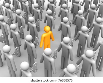 Being Different Stock Illustration 76858576 | Shutterstock