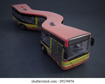 116 Bendy bus Images, Stock Photos & Vectors | Shutterstock