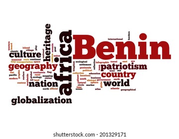 Benin Word Cloud Stock Illustration 201329171 | Shutterstock