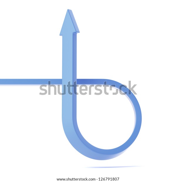 Bent Arrow Stock Illustration 126791807 | Shutterstock