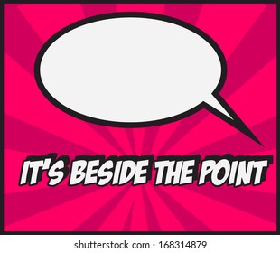 Beside Point Stock Illustration 168314879 | Shutterstock