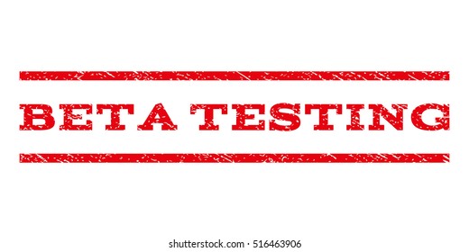 Beta Testing Watermark Stamp Text Caption Stock Illustration 516463906 ...