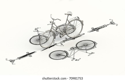 1,370 Bicycle diagram Images, Stock Photos & Vectors | Shutterstock