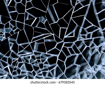 Big Blue Ice Texture Surface 3d Stock Illustration 679583545 | Shutterstock