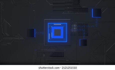 Big Data Concept3d Renderingconceptual Image Stock Illustration ...