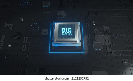 Big Data Concept3d Renderingconceptual Image Stock Illustration ...