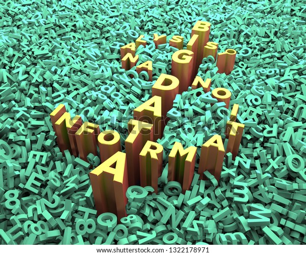 Big Data Information Analysis Restructuring Concept Stock Illustration ...