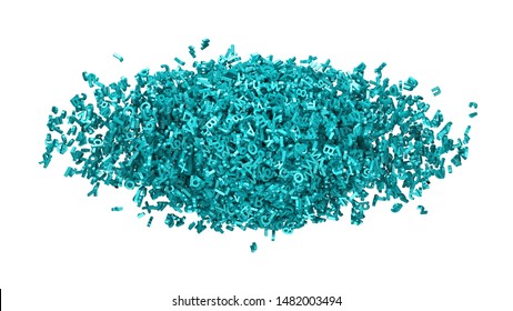 Big Data Information Explosion Concept Huge Stock Illustration ...