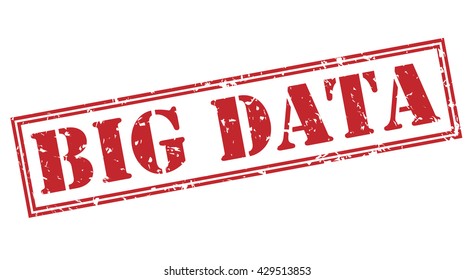 Big Data Stamp Stock Illustration 429513853 | Shutterstock