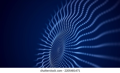 Big Data Storage Grid Abstract Artificial Stock Illustration 2205481471 ...