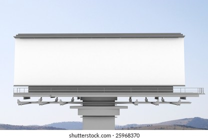 Big Empty Billboard Stock Illustration 25968370 | Shutterstock