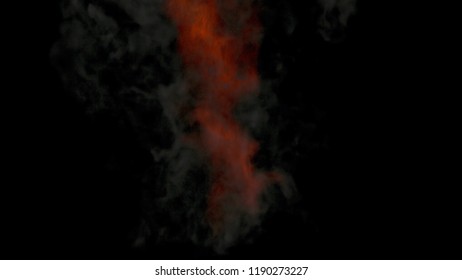 Big Explosion Effect Black Background Realistic 스톡 일러스트 1190273227 ...