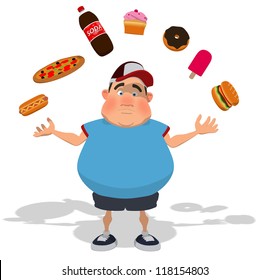 244 Fat kid soda Stock Illustrations, Images & Vectors | Shutterstock