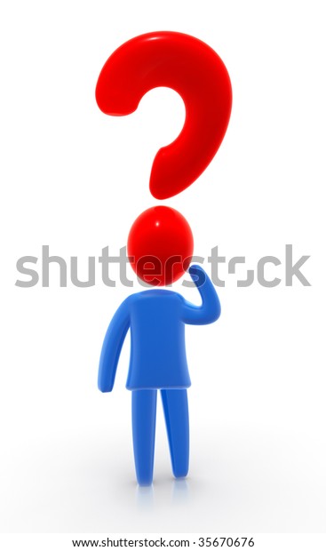 Big Question Stock Illustration 35670676