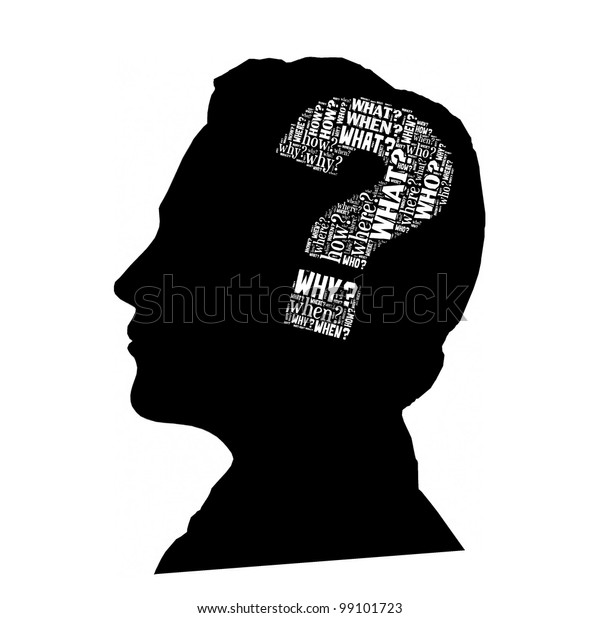 Big Question Mark Mind Stock Illustration 99101723 | Shutterstock