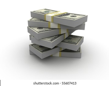 47,689 3d Isolated Money Stack Images, Stock Photos & Vectors ...