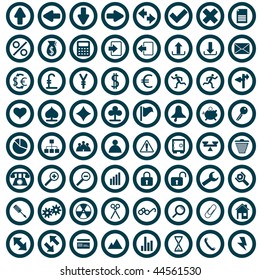 Beach Rules Icons Set Sighns On Stock Vector (Royalty Free) 1565354062