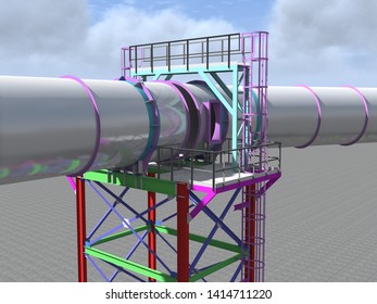 Bim Model Engineering Project Construction Stream 스톡 일러스트 1414711283 ...
