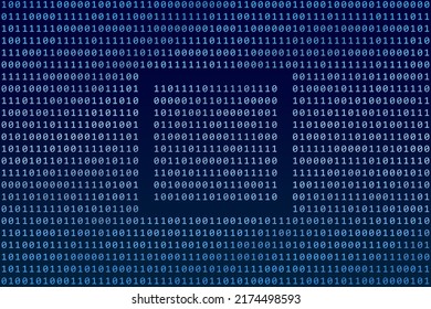 Binary Code Abstract Technology Wallpaper Binay Stock Photo 2053500881 ...