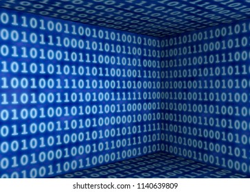 Binary Numbers 3d 스톡 일러스트 1140639809 | Shutterstock