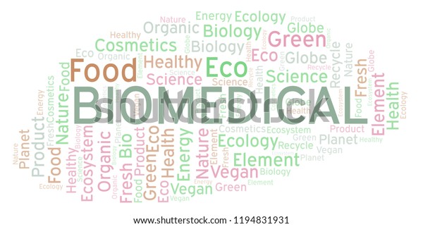 Biomedical Word Cloud Stock Illustration 1194831931 | Shutterstock