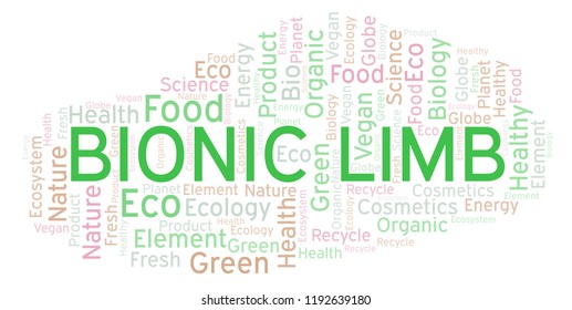 Bionic Limb Word Cloud Stock Illustration 1192639180 | Shutterstock