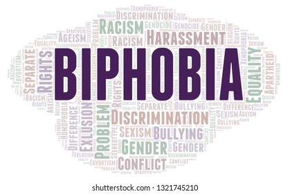 Biphobia Word Cloud Stock Illustration 1321745210 | Shutterstock