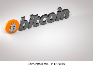 Bitcoin Logo 3d Perspective Stock Illustration 1445143277 | Shutterstock