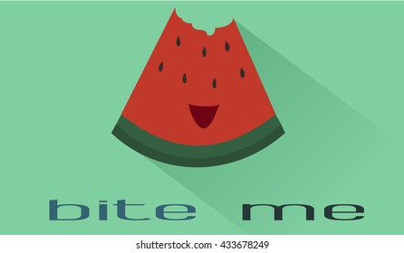 Bite Me Stock Illustration 433678249 | Shutterstock