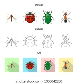 Bitmap Design Insect Fly Icon Set Stock Illustration 1305042280 ...
