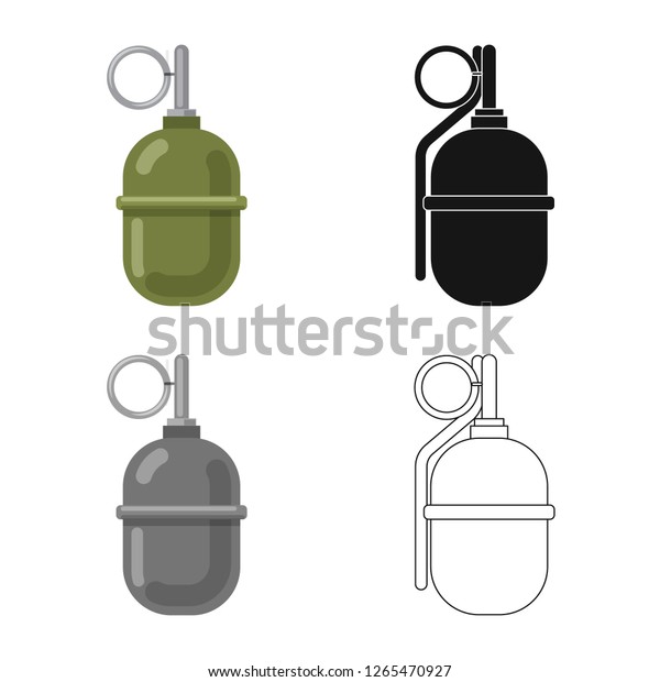 Bitmap Design Weapon Gun Icon Collection Stock Illustration 1265470927 ...