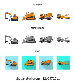 Bitmap Illustration Build Construction Symbol Collection Stock ...