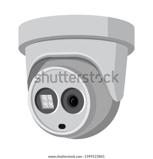 Bitmap Illustration Cctv Camera Icon Set Stock Illustration 1399523861 ...