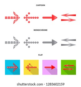 Bitmap Illustration Element Arrow Icon Collection Stock Illustration ...