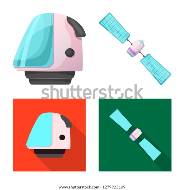Bitmap Illustration Mars Space Logo Collection Stock Illustration ...