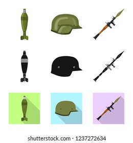 Bitmap Illustration Weapon Gun Icon Set Stock Illustration 1237272634 ...
