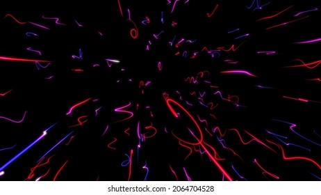 Black Abstract Background Red Threads Modern Stock Illustration ...