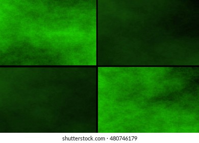 Black Background Green Dark Green Rectangles Stock Illustration ...