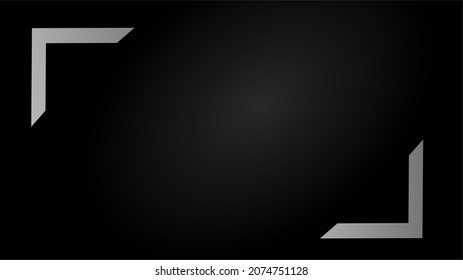 Black Background Presentation Design Poster Stock Illustration ...