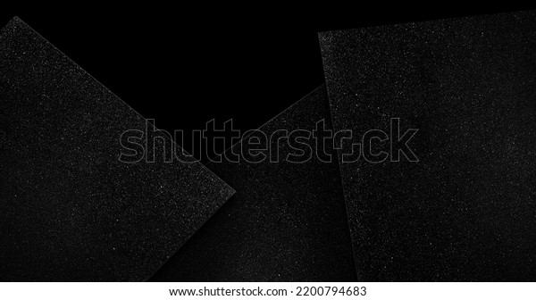 Black Background Product Placement Website Banners Stock Illustration ...