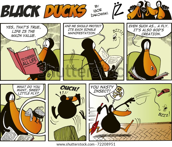 Black Ducks Comic Strip episode 36