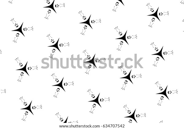 Black Elements On White Background Stock Illustration 634707542 ...