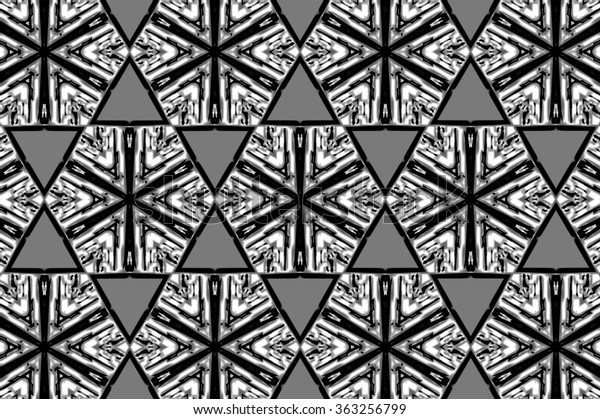 Black Gray Patterns 1 Stock Illustration 363256799