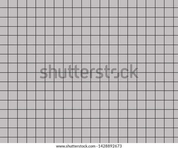 Black Grid Gray Background Stock Illustration 1428892673